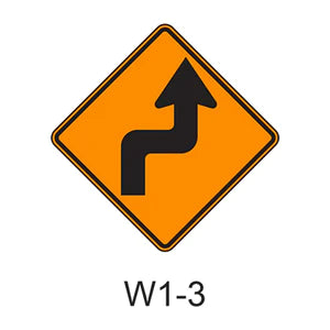 Reverse Turn Sign W1-3 – Cat Tracking